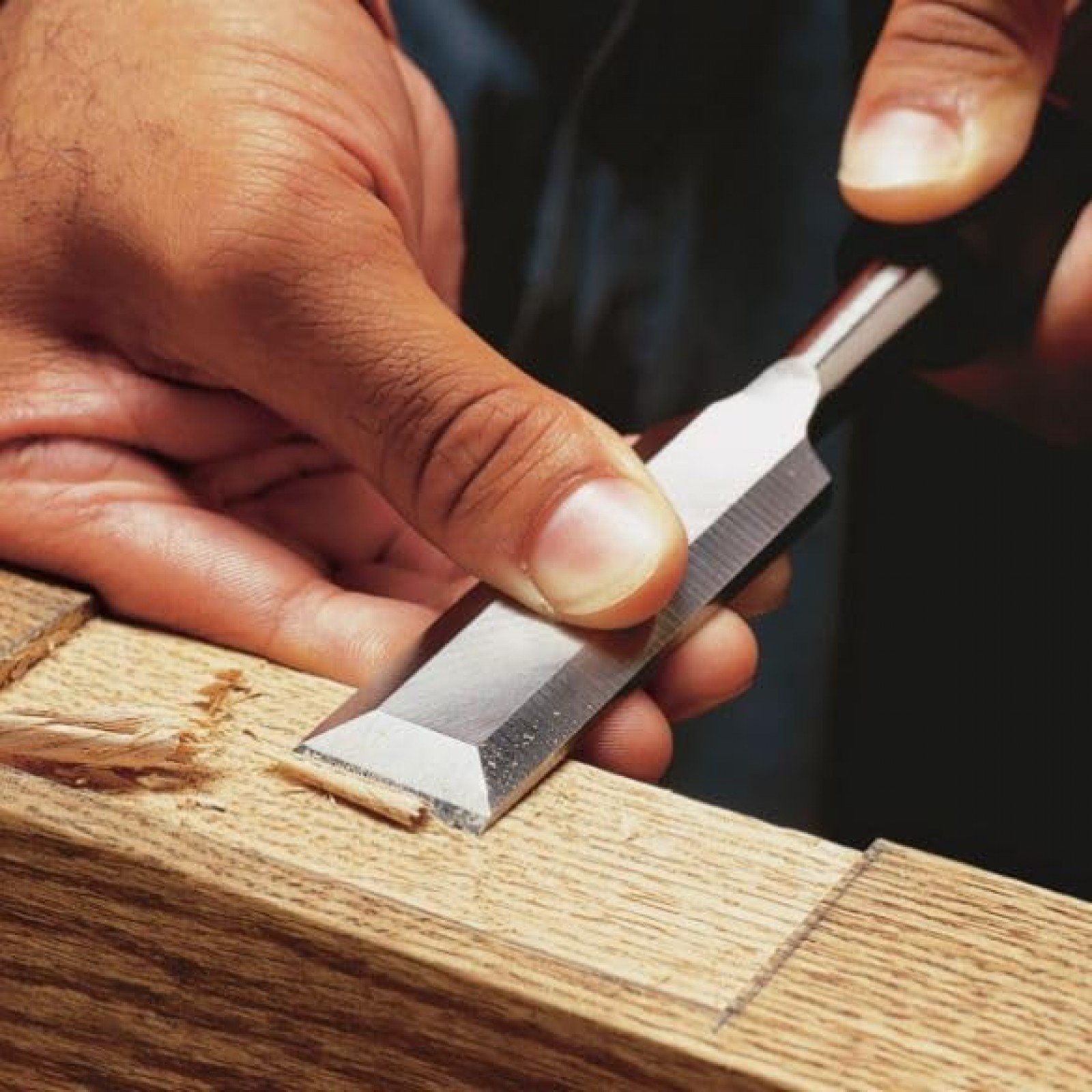 Wood Working Chisel Fiber Handle 2 Pc Set- 6, 38mm